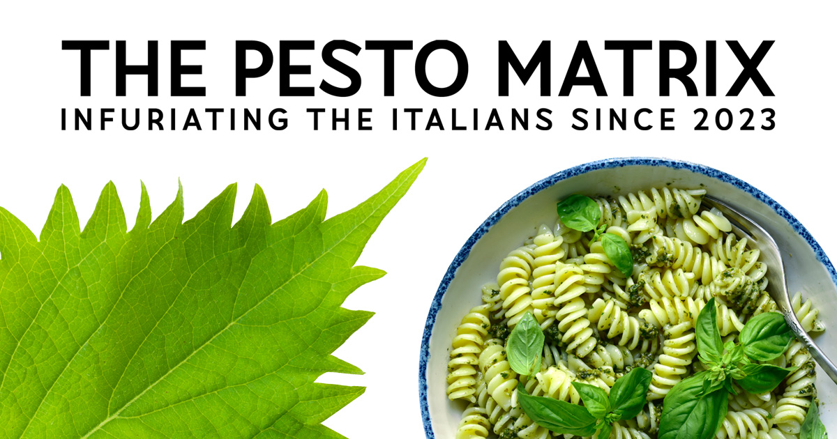 Pesto Recipe Generator – Ideas For New Pesto Sauces